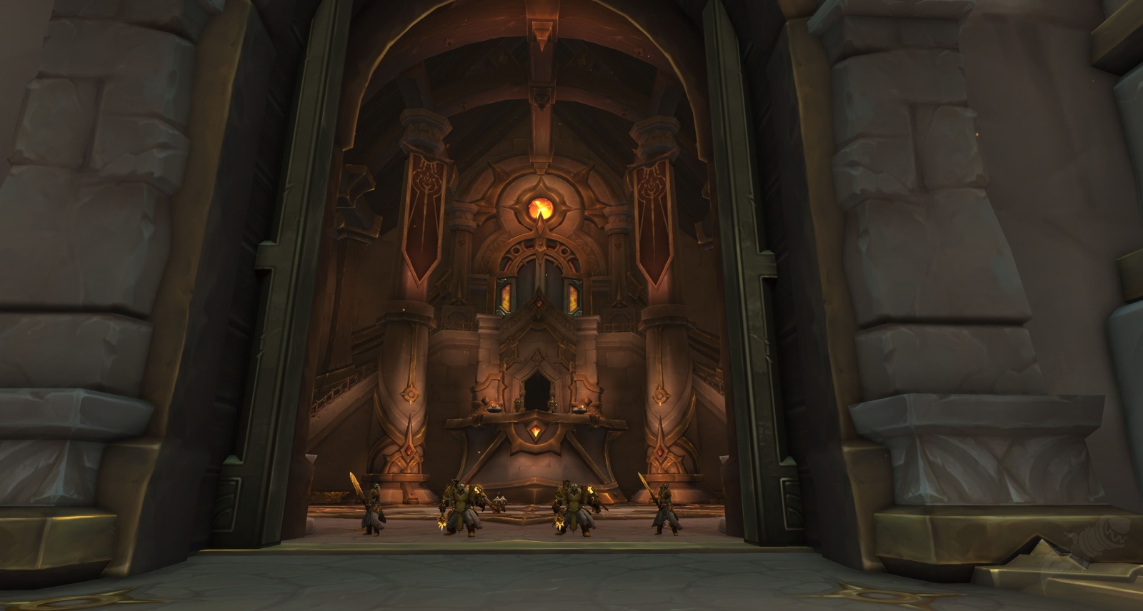 رد کردن لیوتننت‌ها در دانجن پریوری شعله مقدس (Priory of the Sacred ...